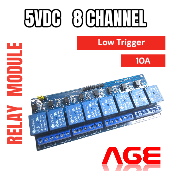 Relay Module 5V 8 Channel Isolation control Relay Module Shield 250V ...
