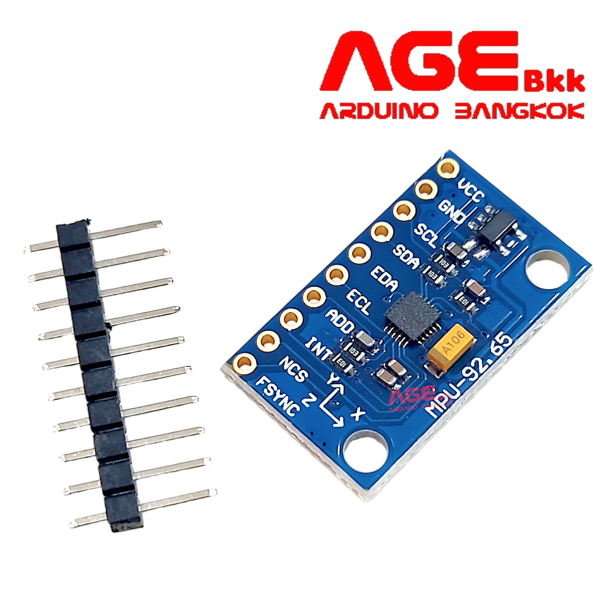 MPU9250 9-Axis Attitude +Gyro+Accelerator+Magnetometer Sensor Module - AgeBkk จำหน่ายและนำเข้า ...