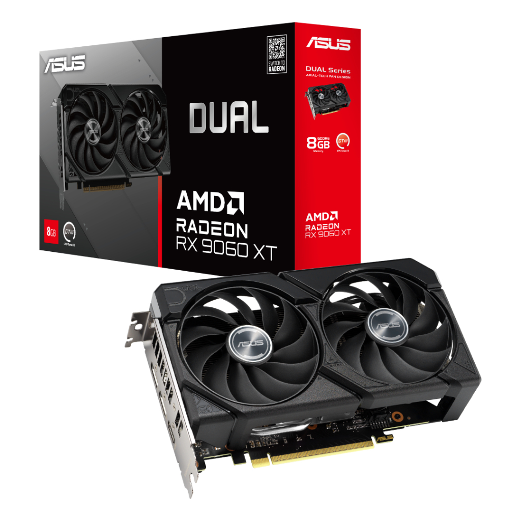 VGA ASUS Dual Radeon RX 9060 XT 8G GDDR6 PCIe 5.0 128-Bit - KIM IT COMPUTER กิม ไอที คอมพิวเตอร์ ...