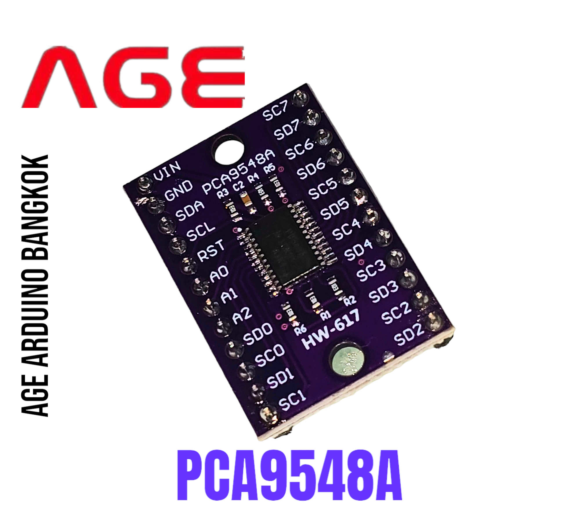 PCA9548A , TCA9548A I2C Multiplexer โมดูลมัลติเพล็กซ์แบบ I2C แบบบัดกรี ...