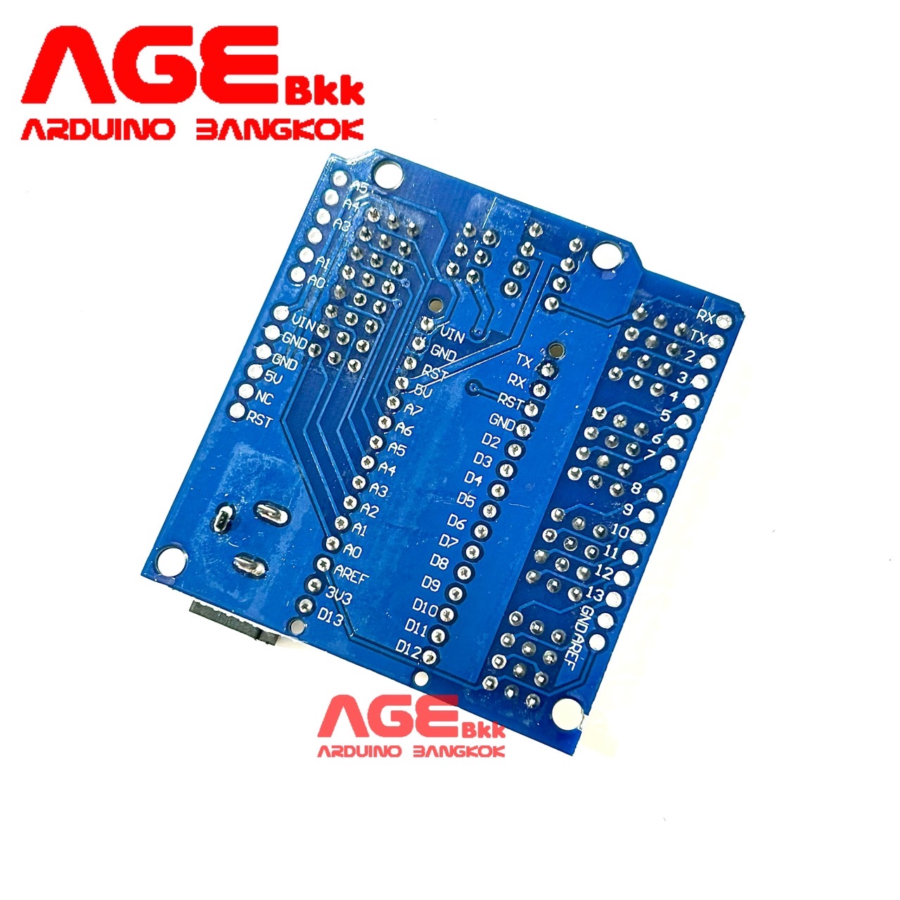 บอร์ดขยายขา Arduino Nano 3.0 Shield for NANO - AgeBkk จำหน่ายและนำเข้า Arduino Board Sensor ...