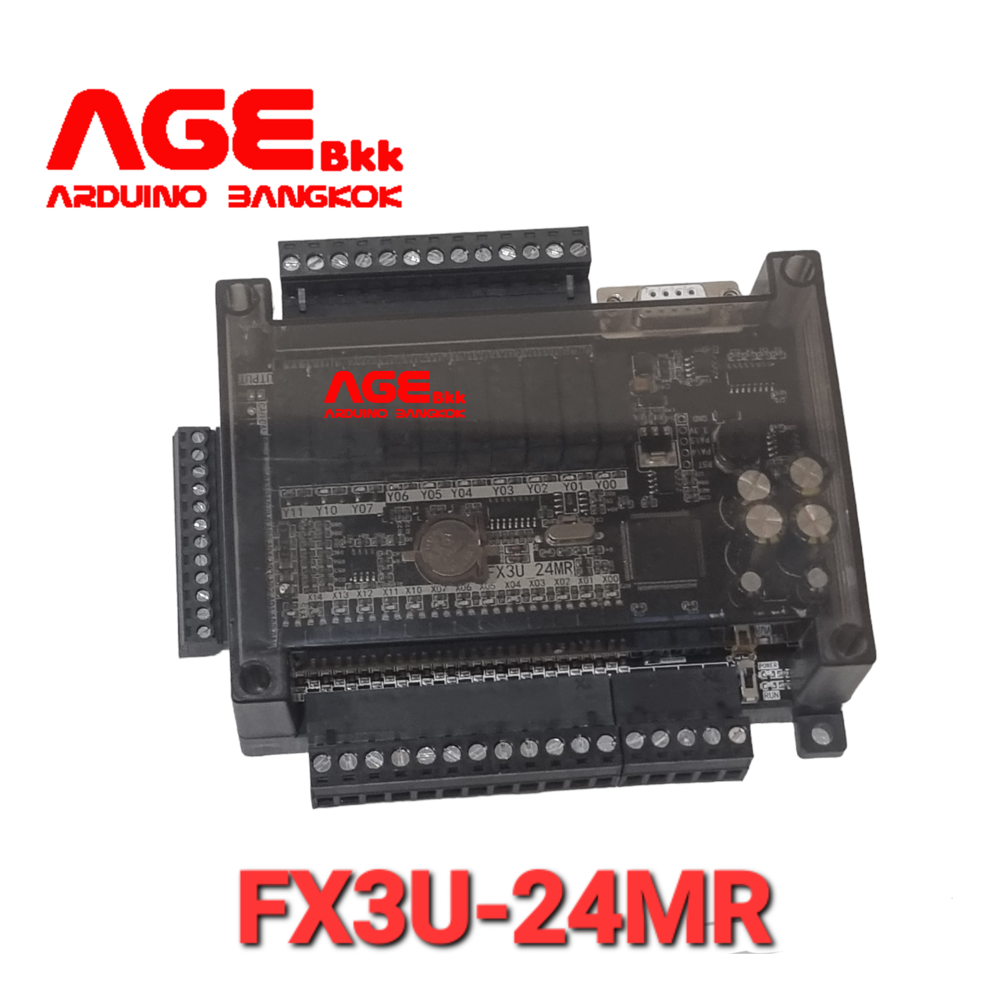 FX3U-24MR PLC Module - AgeBkk จำหน่ายและนำเข้า Arduino Board Sensor Module IoT Node MCU Motor Ic ...