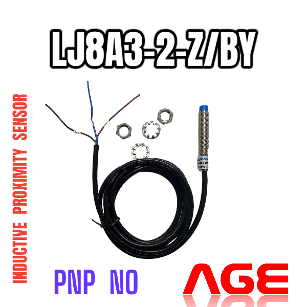 LJ8A3-2-Z/BY Inductive Proximity Sensor Switch, M8, PNP, NO, 6-36VDC ...