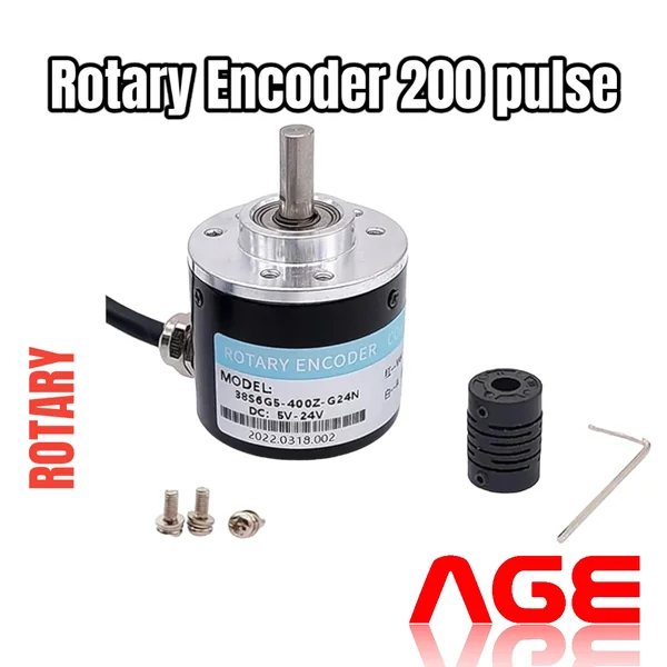 Rotary Encoder 200 Pulse - AgeBkk จำหน่ายและนำเข้า Arduino Board Sensor Module IoT Node MCU ...