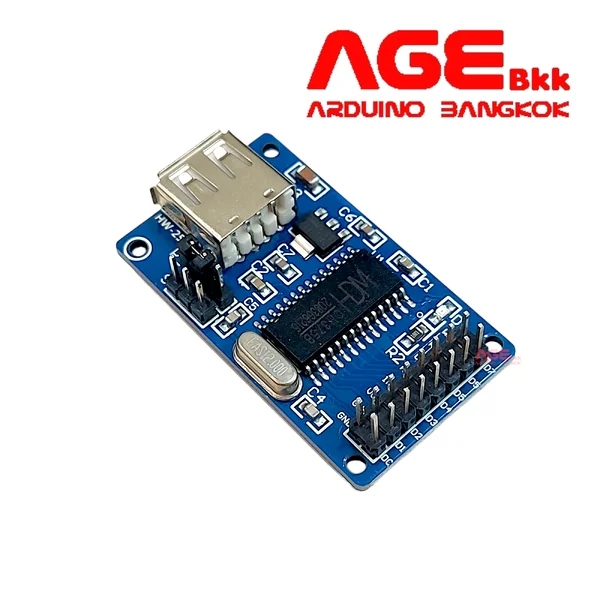 CH375 module 51 read U disk USB communication โมดูลสำหรับอ่านเขียน Flash Drive - AgeBkk จำหน่าย ...