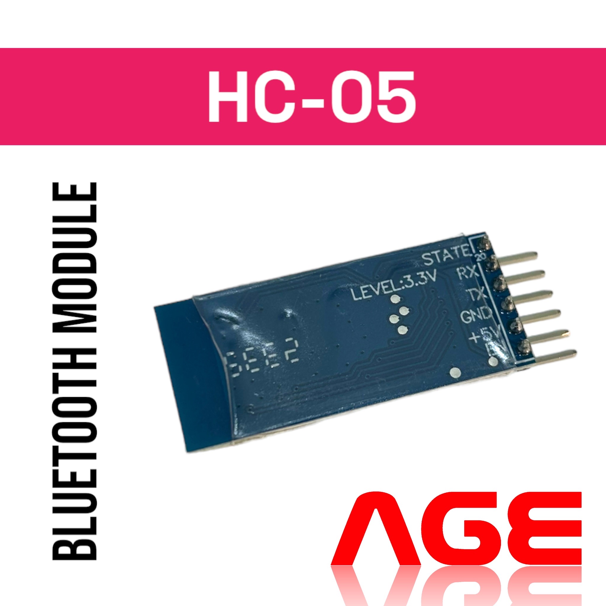 Bluetooth Module Hc05 โมดูลบลูทูธ รุ่นมาตรฐาน Hc 05 Agebkk จำหน่ายและนำเข้า Arduino Board