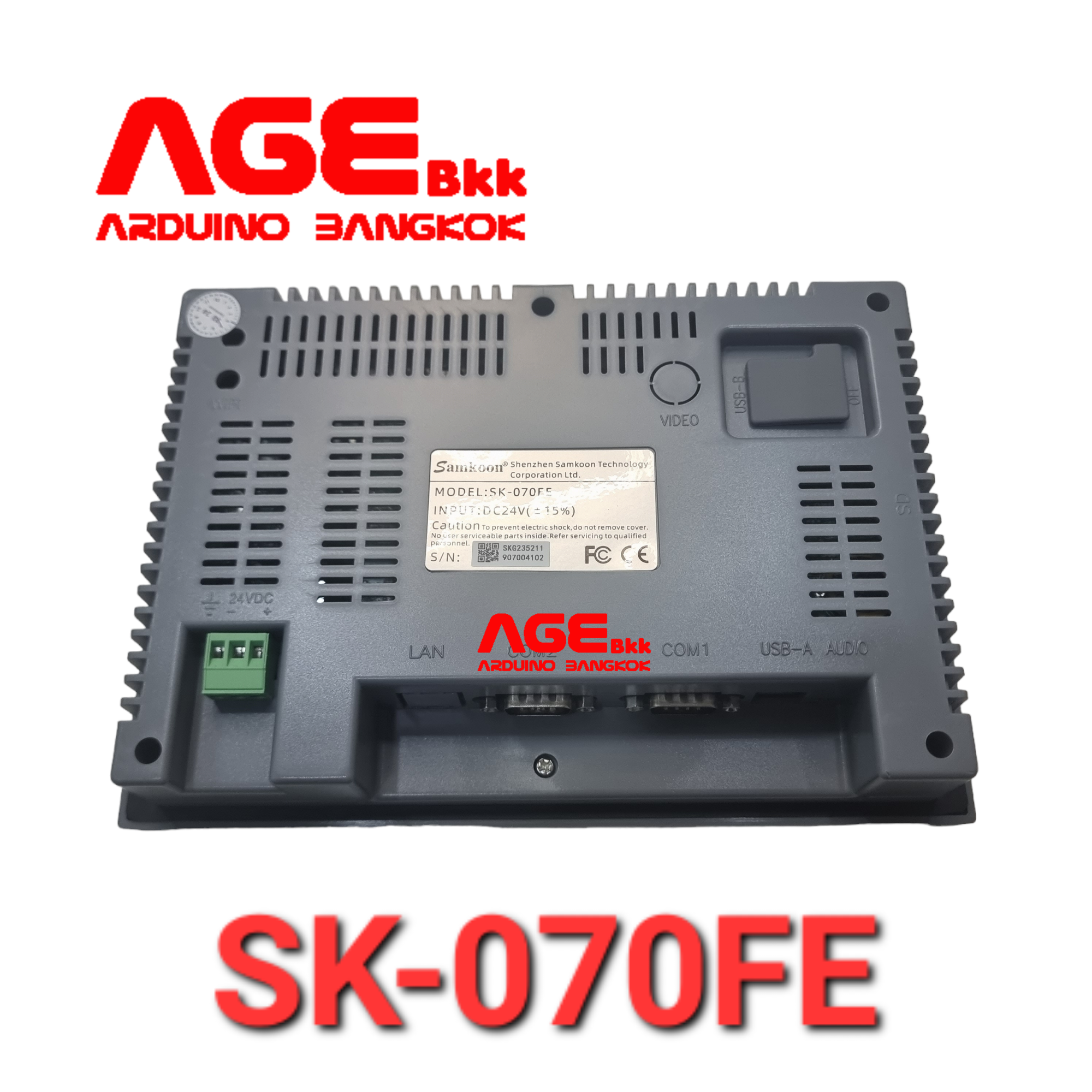 Sk 070fe Hmi Samkoon Agebkk จำหน่ายและนำเข้า Arduino Board Sensor Module Iot Node Mcu Motor Ic