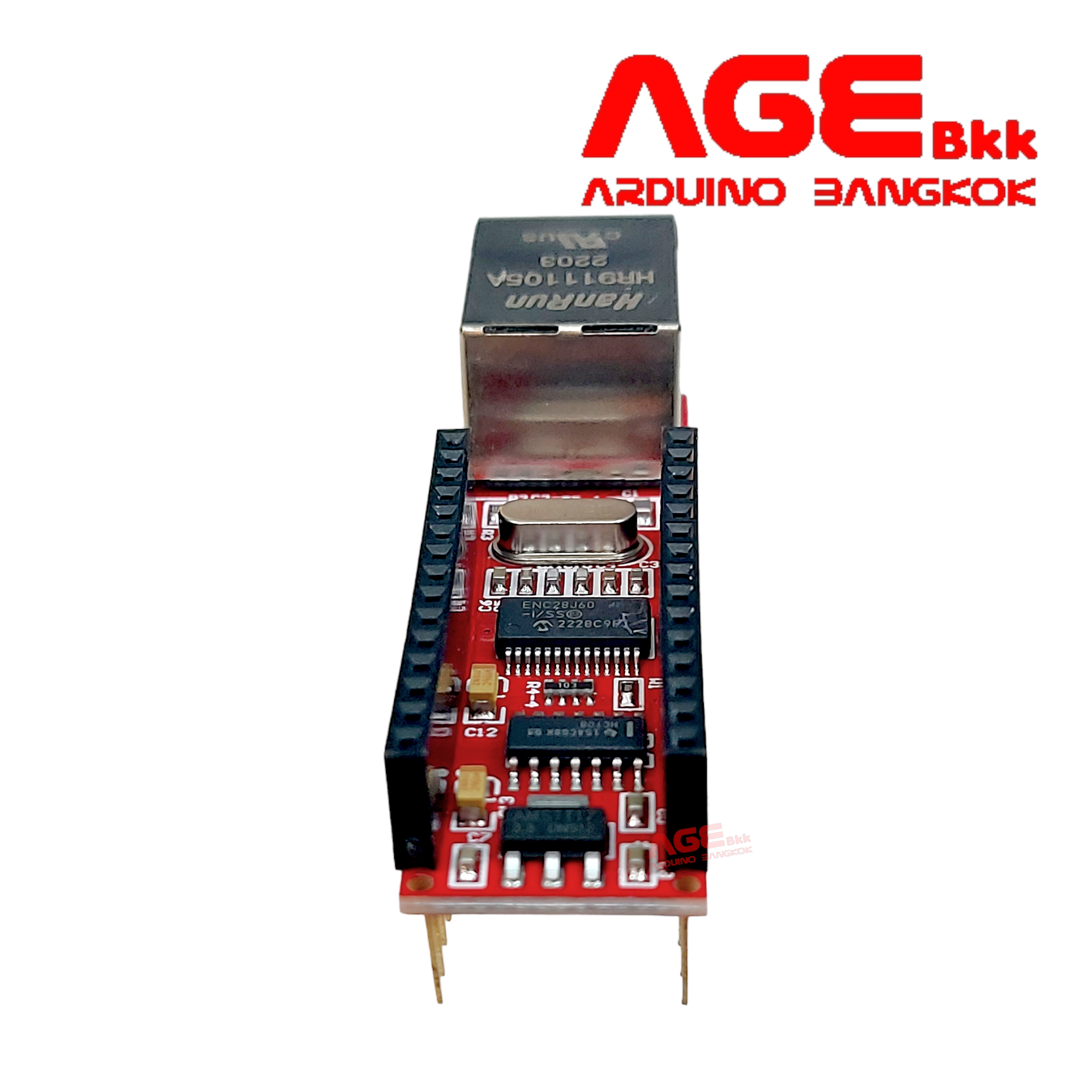ENC28J60 Ethernet Shield Nano Network Module V 1.0 โมดูลอินเตอร์เน็ต - AgeBkk จำหน่ายและนำเข้า ...