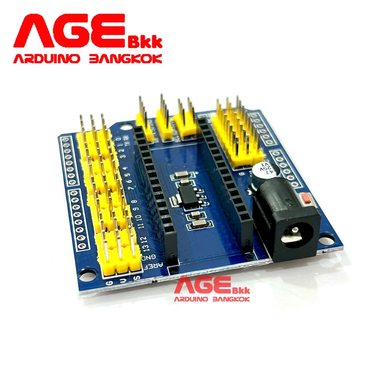 บอร์ดขยายขา Arduino Nano 3.0 Shield for NANO - AgeBkk จำหน่ายและนำเข้า Arduino Board Sensor ...
