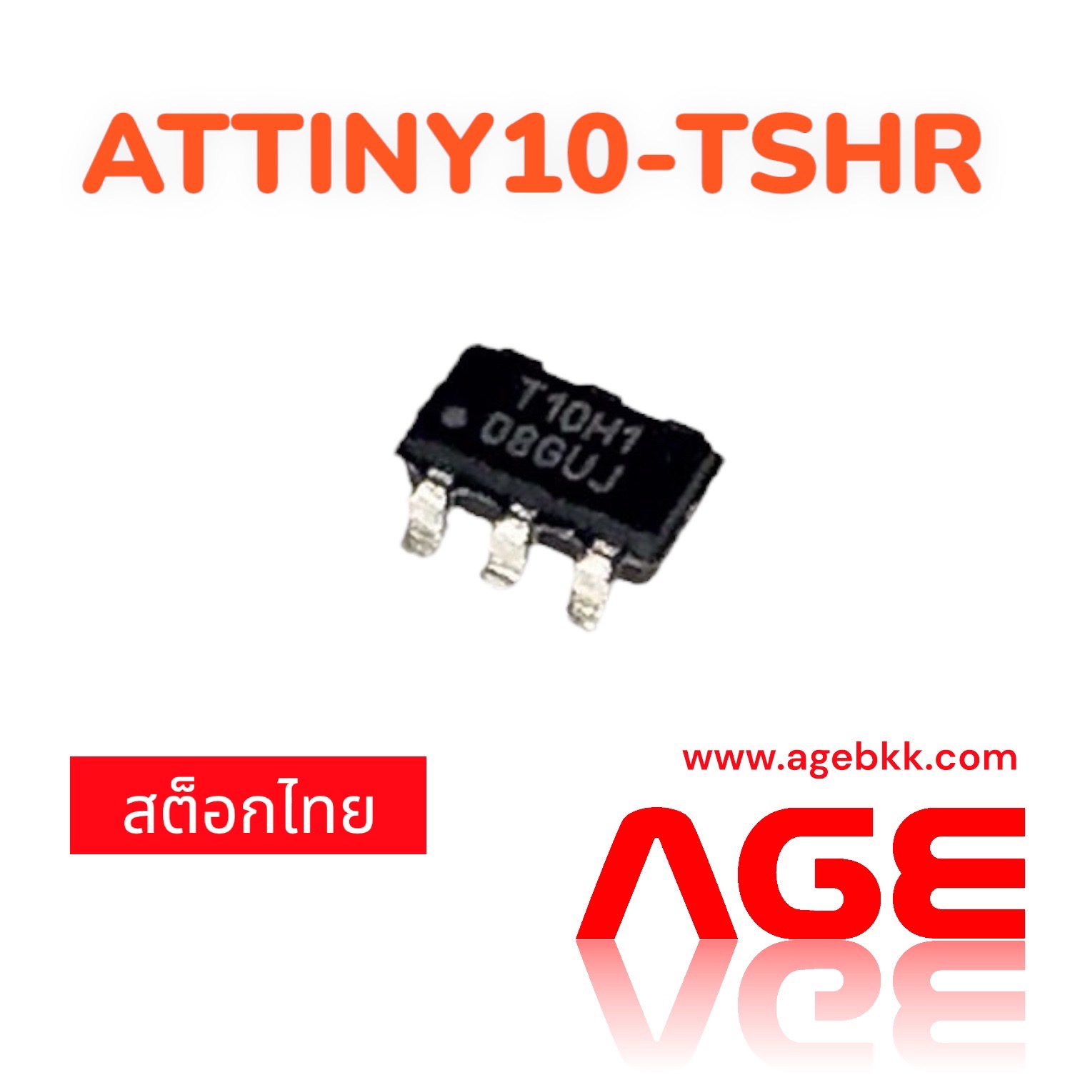 Attiny10 Tshr 8 Bit Microcontroller With 5121024 Bytes In System Programmable Flash Agebkk