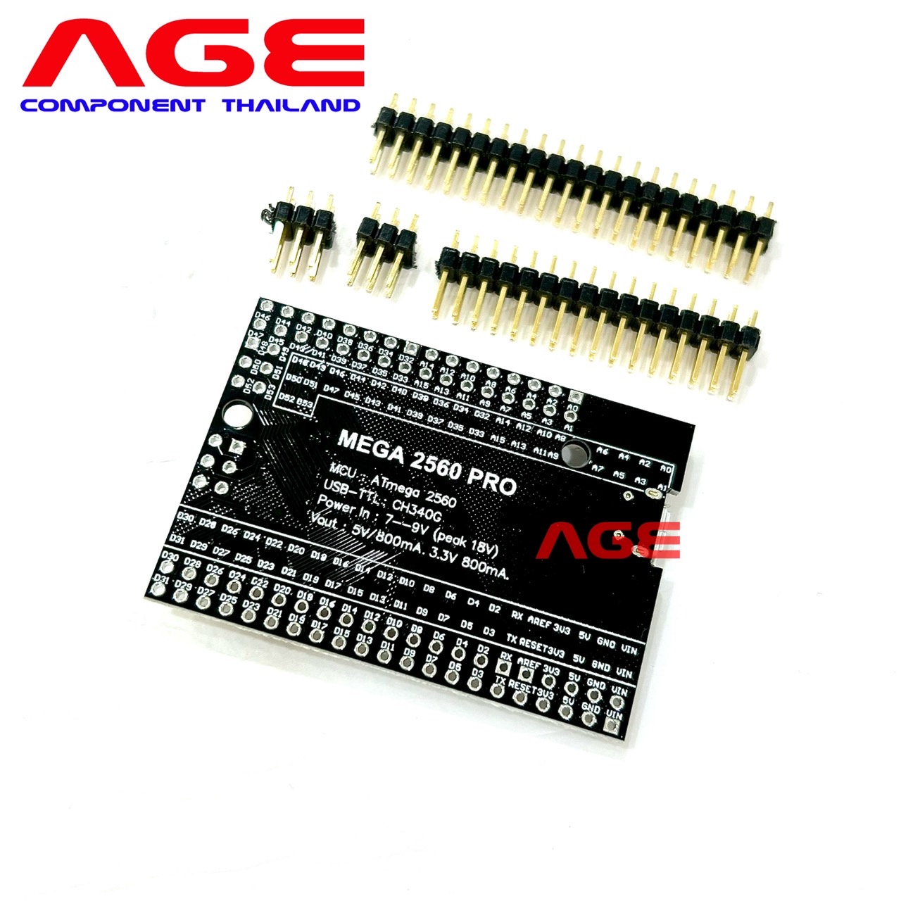 Arduino Mega2560 Pro - AgeBkk จำหน่ายและนำเข้า Arduino Board Sensor Module IoT Node MCU Motor Ic ...