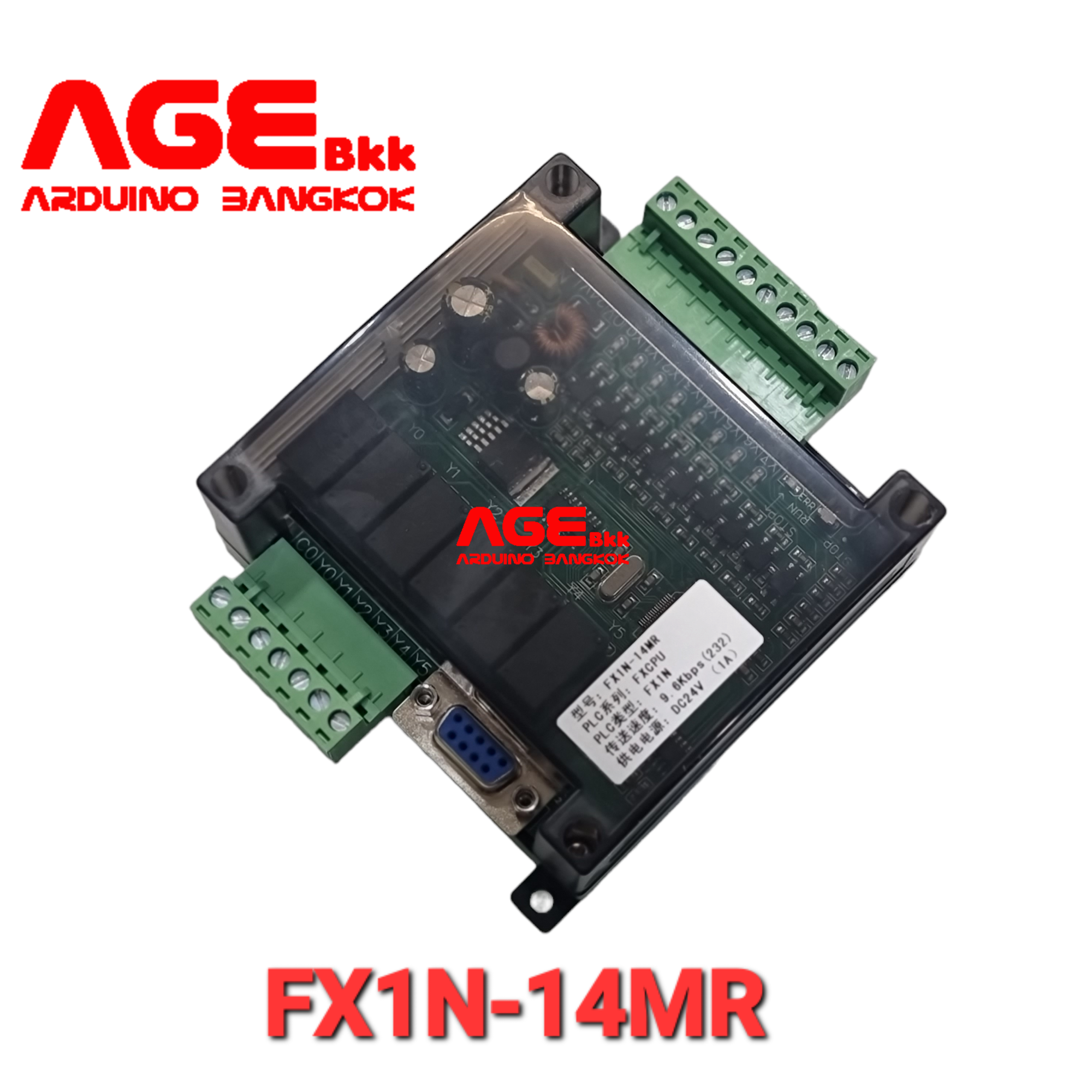 FX1N-14MR PLC Module - AgeBkk จำหน่ายและนำเข้า Arduino Board Sensor Module IoT Node MCU Motor Ic ...