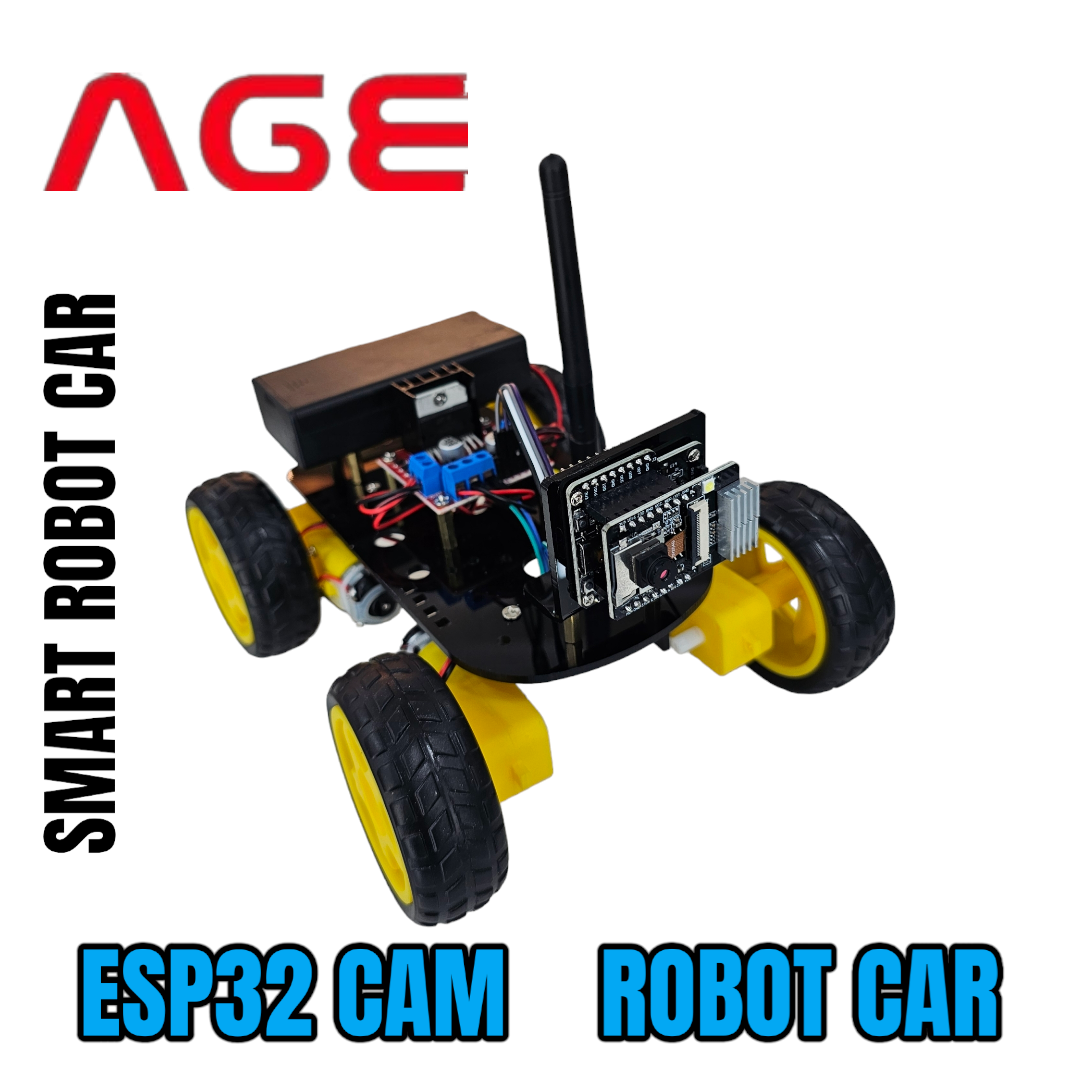 Smart Robot Car ESP32 CAM ควบคุมด้วยAppผ่านมือถือ พร้อมประกอบและลงโปรแกรม - AgeBkk จำหน่ายและ ...