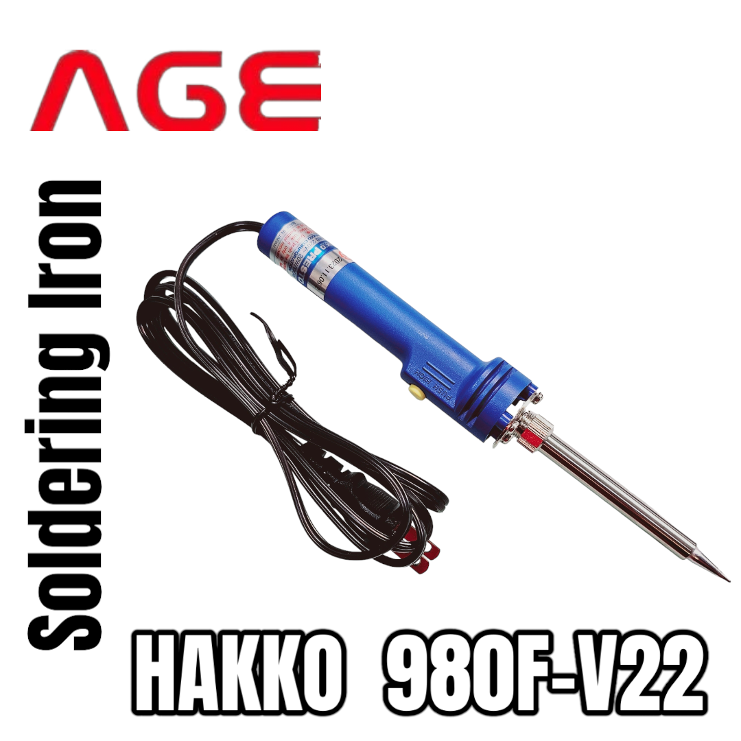 หัวแร้งบัดกรี Hakko 980f V22 20 130w Agebkk จำหน่ายและนำเข้า Arduino Board Sensor Module Iot