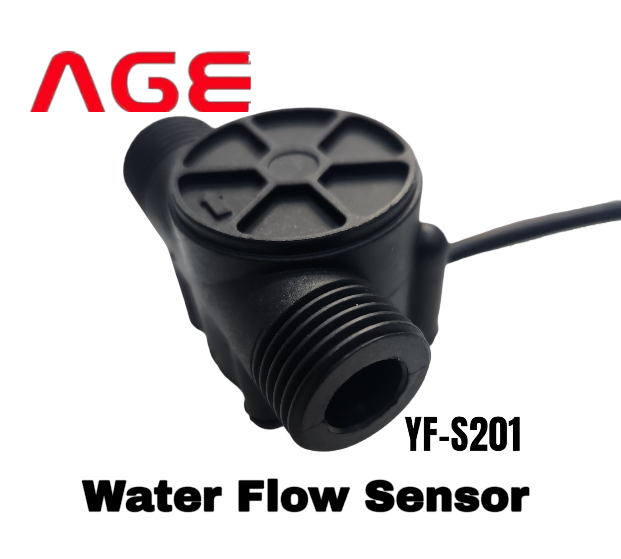 เซ็นเซอร์วัดอัตราการไหลของน้ำ YF-S201 Water Flow Sensor Flowmeter Hall ...