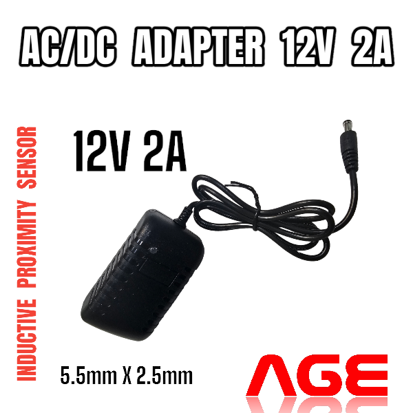 AC/DC Adapter 12V 2A Jack 5.5X2.5mm,Model1220 - AgeBkk จำหน่ายและนำเข้า ...