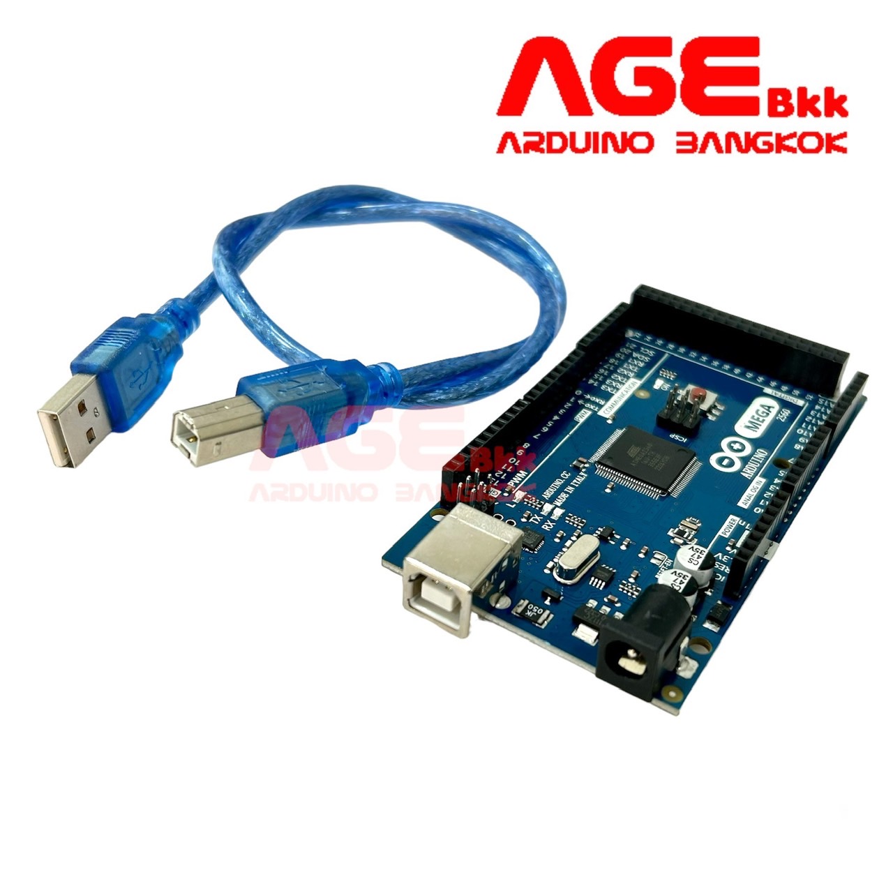 Arduino MEGA 2560 R3 ชิฟ CH340 รุ่นใหม่ พร้อมสาย USB - AgeBkk จำหน่ายและนำเข้า Arduino Board ...