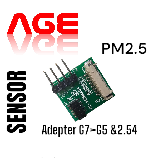 PM2.5 dust sensor Climbing Adapter G7>G5&2.54 PMS5003 PMS7003 adapter board conversion 4 pin ...