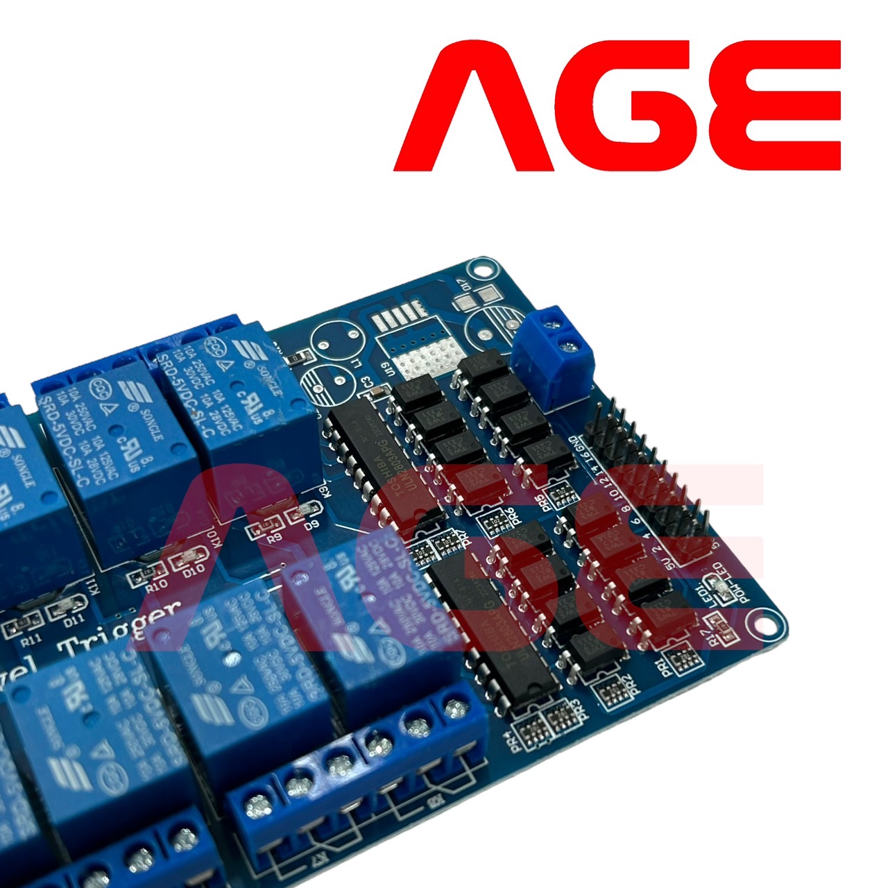 Relay Module 5V 16 Channel Control Relay Module Shield - AgeBkk จำหน่ายและนำเข้า Arduino Board ...