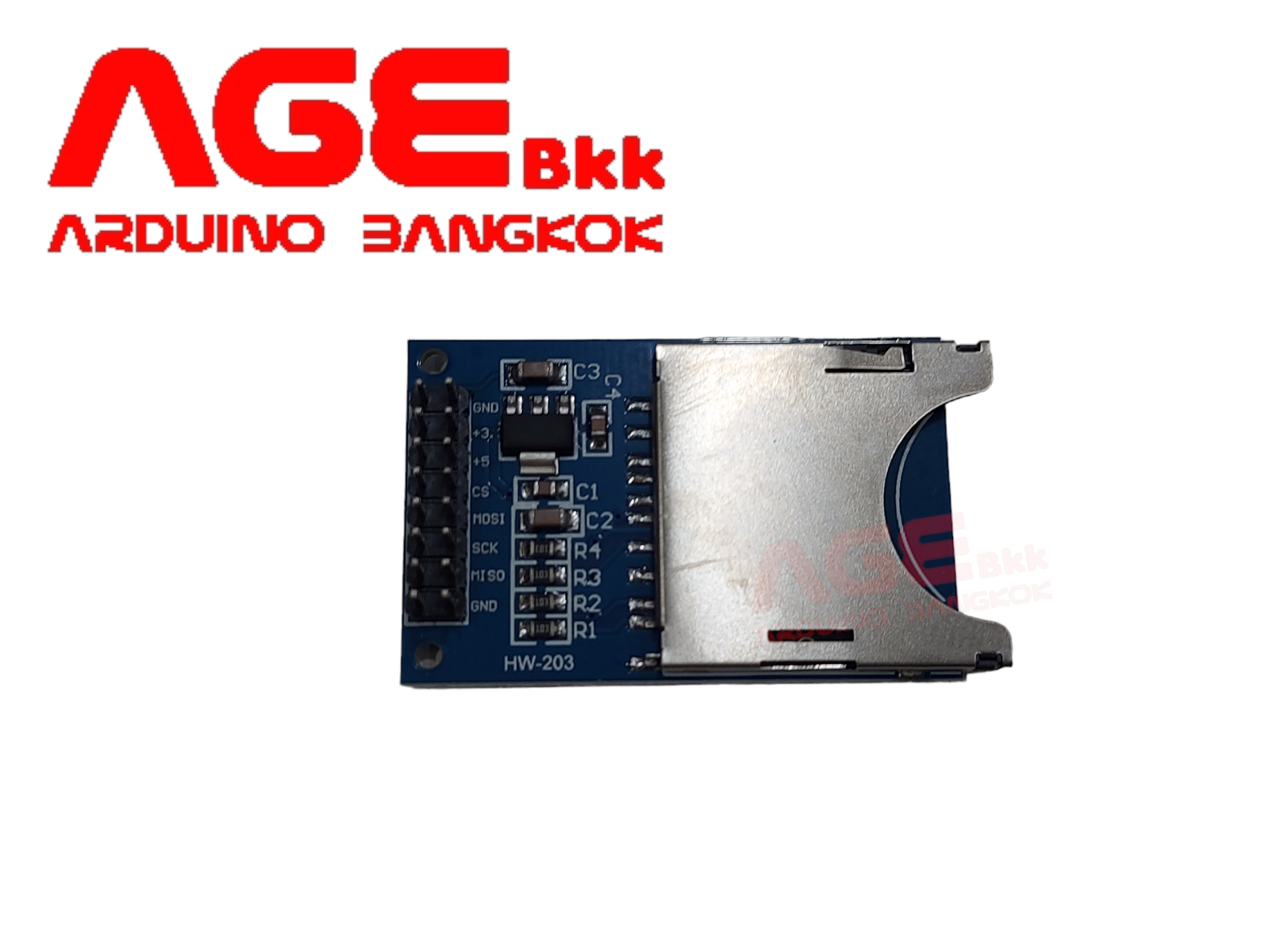 Sd Card Memory Shield Module Spi Sd Adapter For Arduino Agebkk จำหน่ายและนำเข้า Arduino Board