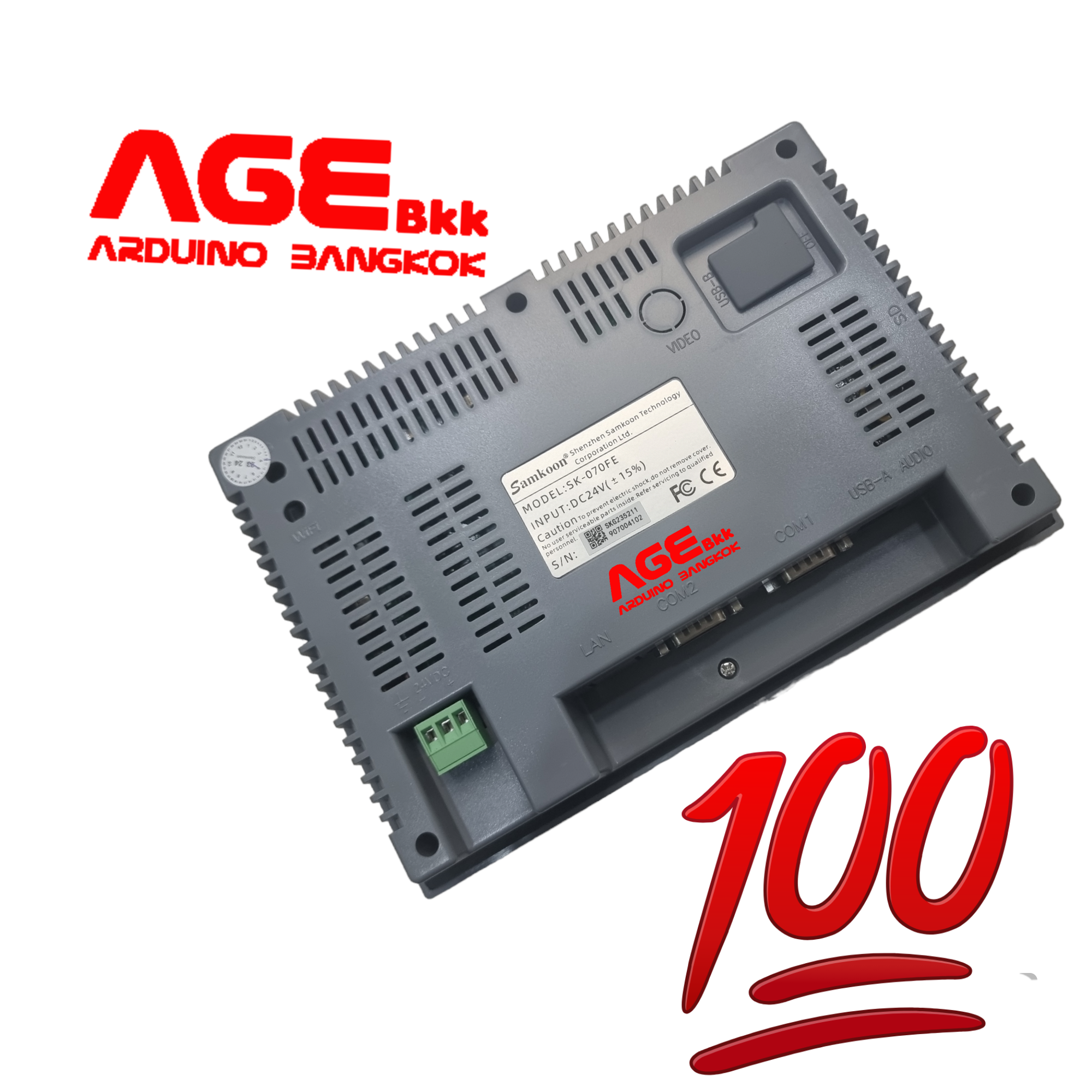 Sk 070fe Hmi Samkoon Agebkk จำหน่ายและนำเข้า Arduino Board Sensor Module Iot Node Mcu Motor Ic