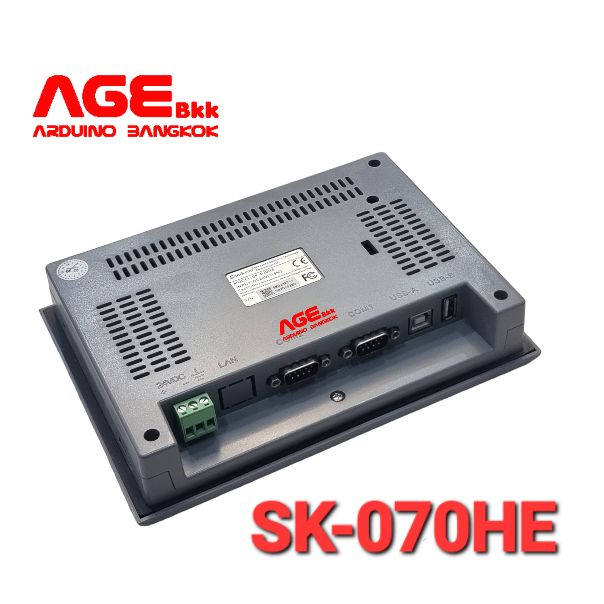 SK-070HE Samkoon HMI Touch Screen,จอแสดงผลทัชสกรีน 7 นิ้ว - AgeBkk จำหน่ายและนำเข้า Arduino ...
