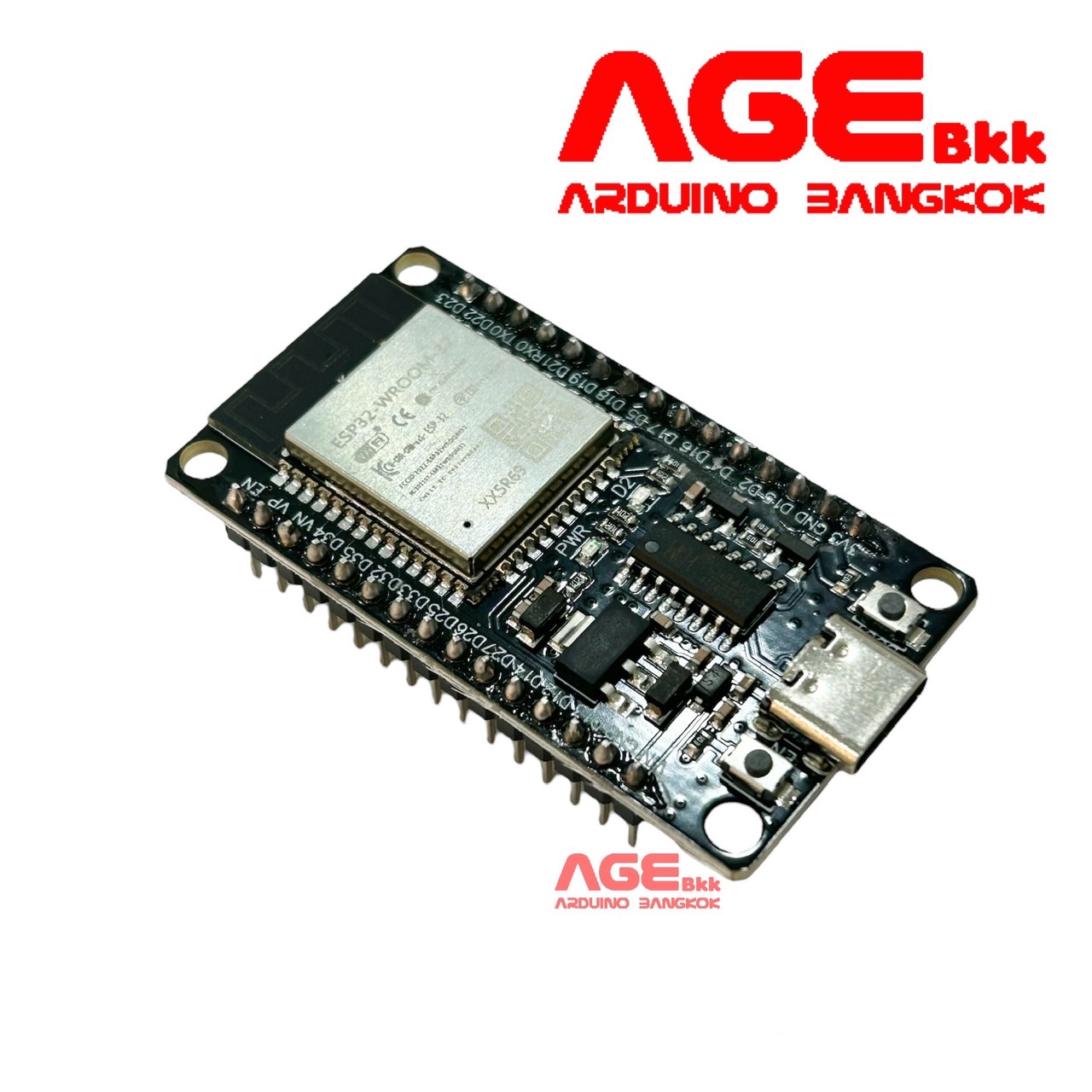 NodeMCU ESP32 CH340 USB Type C ESP-WROOM-32 Wi-Fi and Bluetooth Dual ...