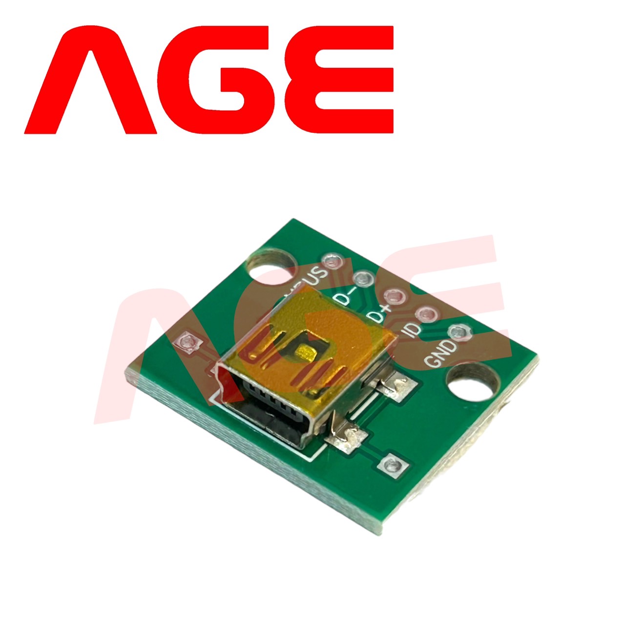 MINI USB type B Breakout Board 5 PIN - AgeBkk จำหน่ายและนำเข้า Arduino Board Sensor Module IoT ...