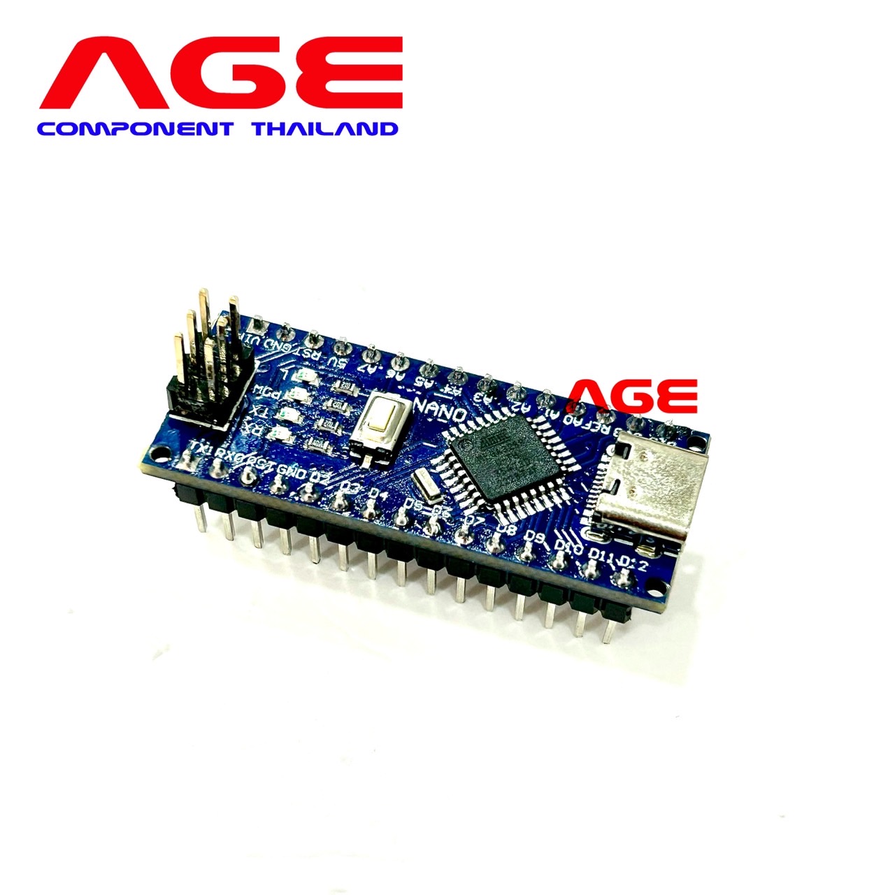 Arduino Nano 3.0 Type-C USB รุ่นใหม่ชิฟ CH340G - AgeBkk จำหน่ายและนำเข้า Arduino Board Sensor ...