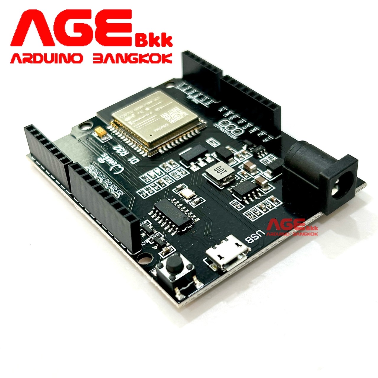 Wemos D1 R32 ESP32 Wi-Fi Bluetooth UNO บอร์ด ESP32 แบบ Arduino UNO - AgeBkk จำหน่ายและนำเข้า ...