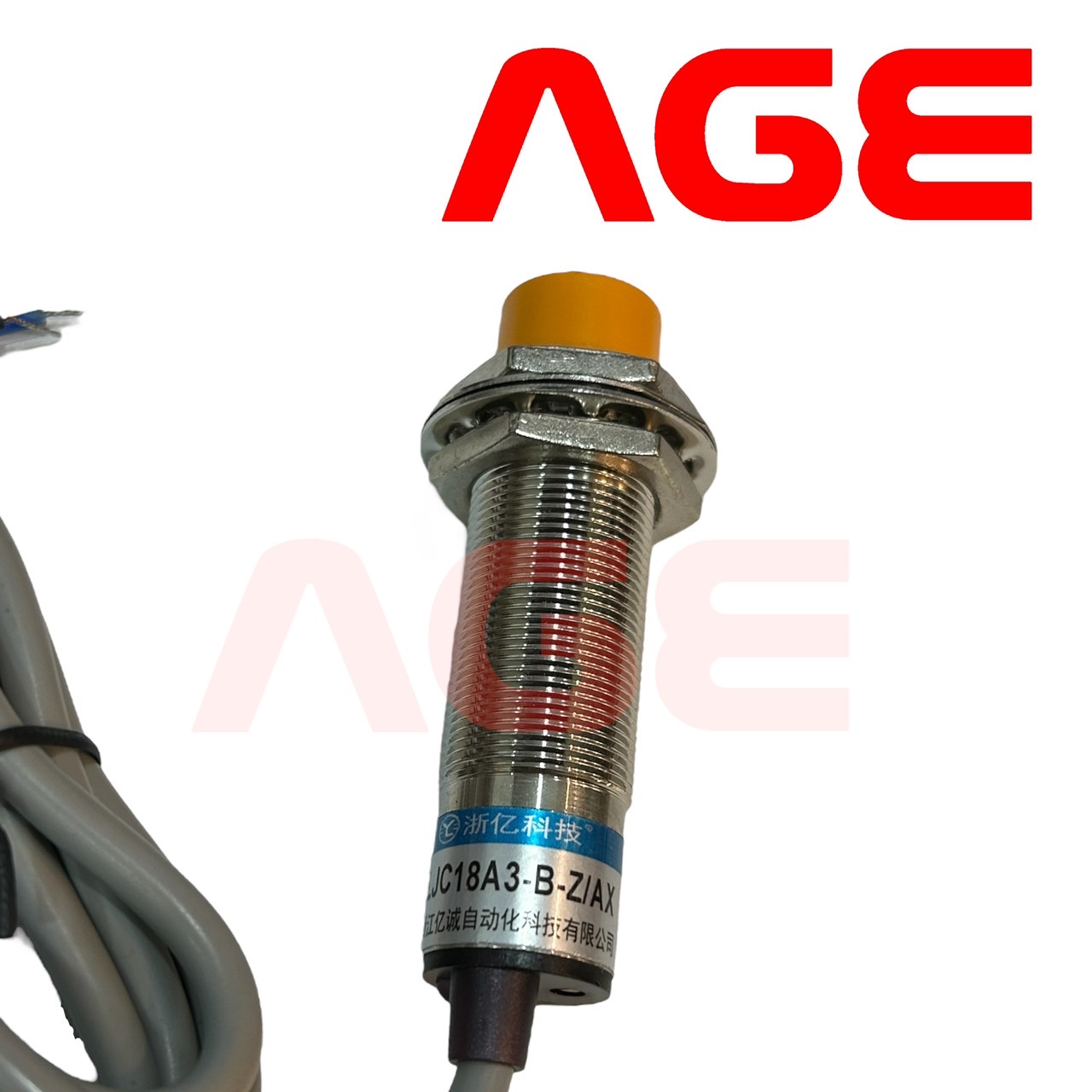 LJC18A3-B-Z/AX Capacitive Proximity Sensor Switch, M18, NPN, NC, 6 ...