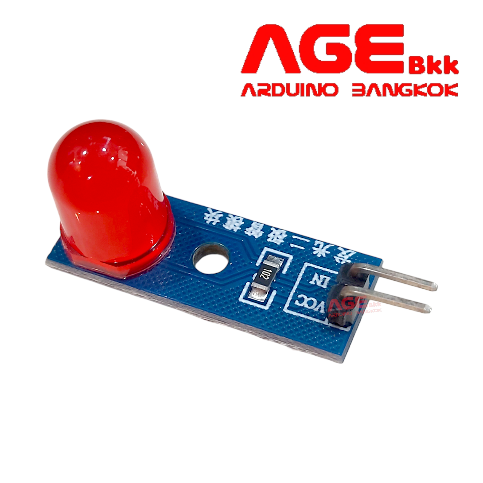 โมดูล LED สีแดง 10mm LED Module 10mm RED - AgeBkk จำหน่ายและนำเข้า ...