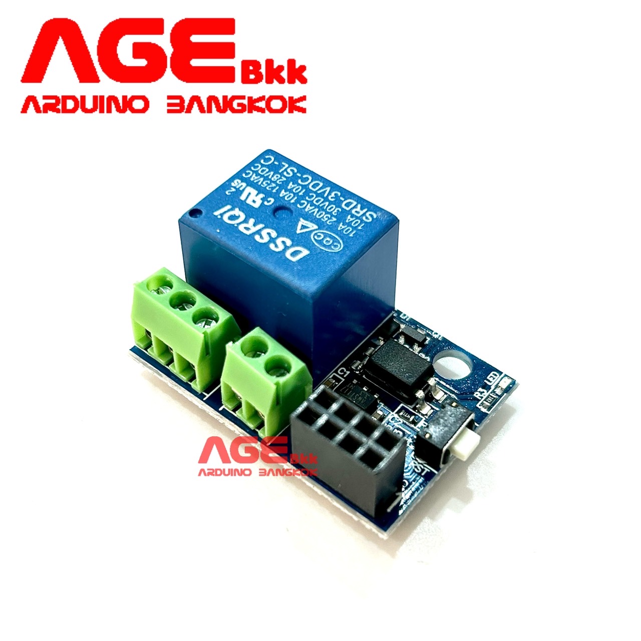 Relay ESP-01 / ESP-01s Relay Module ESP8266-01 ESP8266-01S - AgeBkk จำหน่ายและนำเข้า Arduino ...