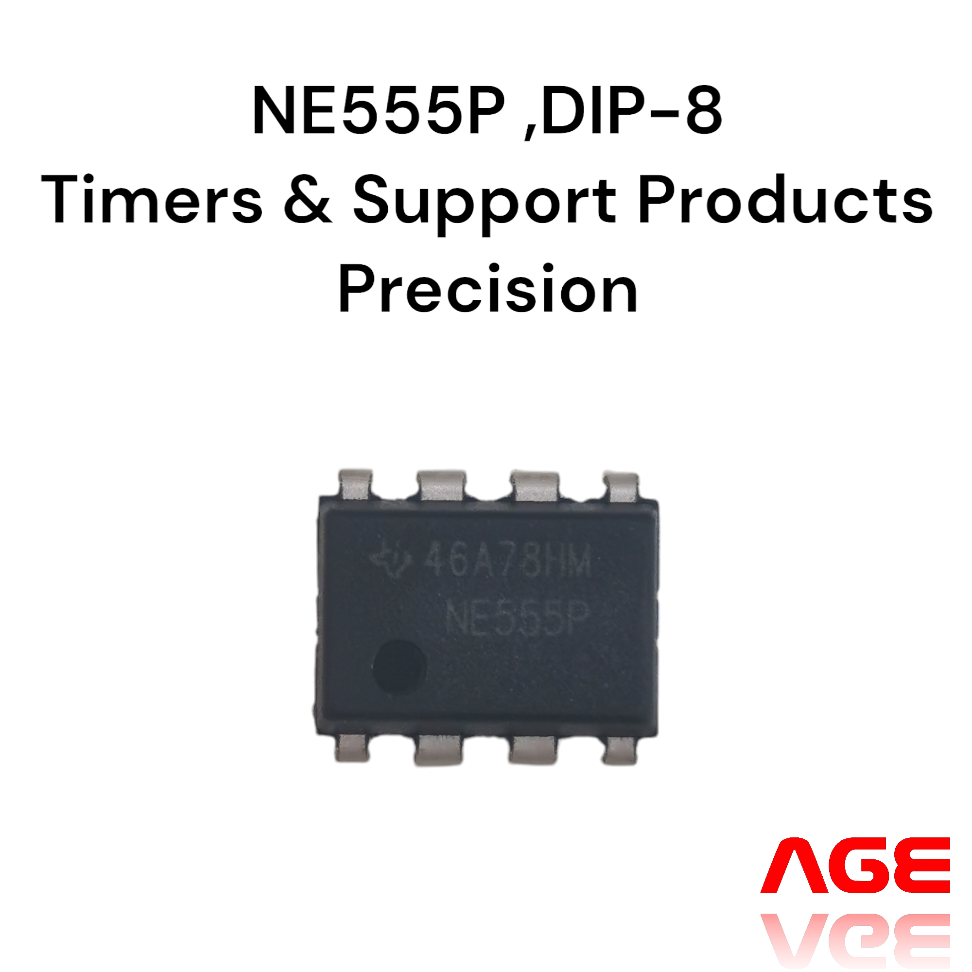 NE555P ,DIP-8 .Timers & Support Products Precision - AgeBkk จำหน่ายและนำเข้า Arduino Board ...