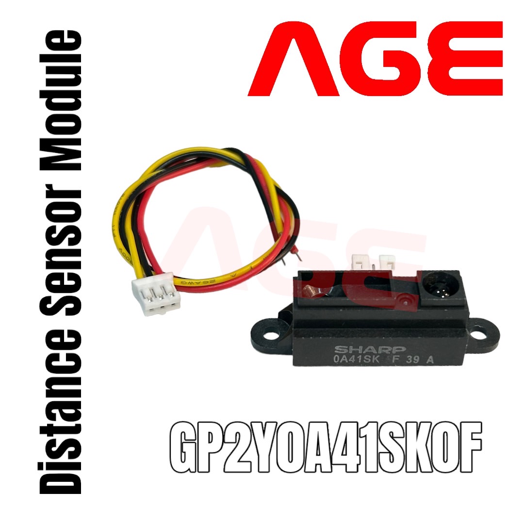 GP2Y0A41SK0F Infrared Sensor Sharp GP2Y 0A41SK Distance Sensor 4-30 cm - AgeBkk จำหน่ายและนำเข้า ...