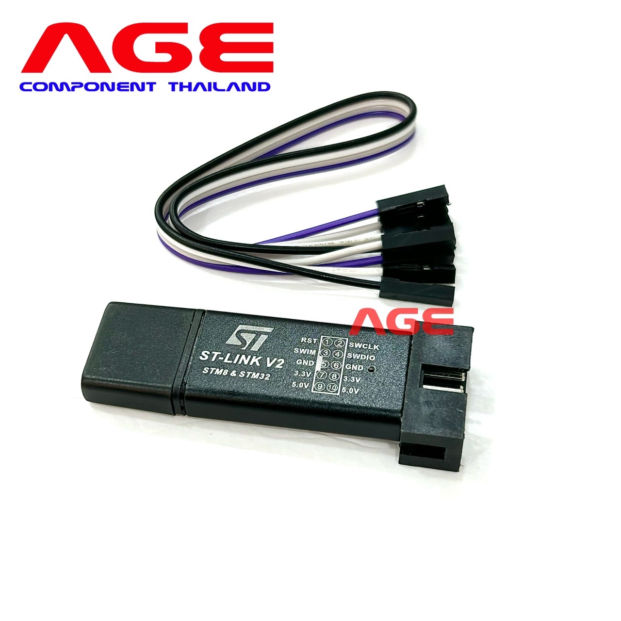 ST-Link V2 Programmer for STM8 STM32 - AgeBkk จำหน่ายและนำเข้า Arduino Board Sensor Module IoT ...