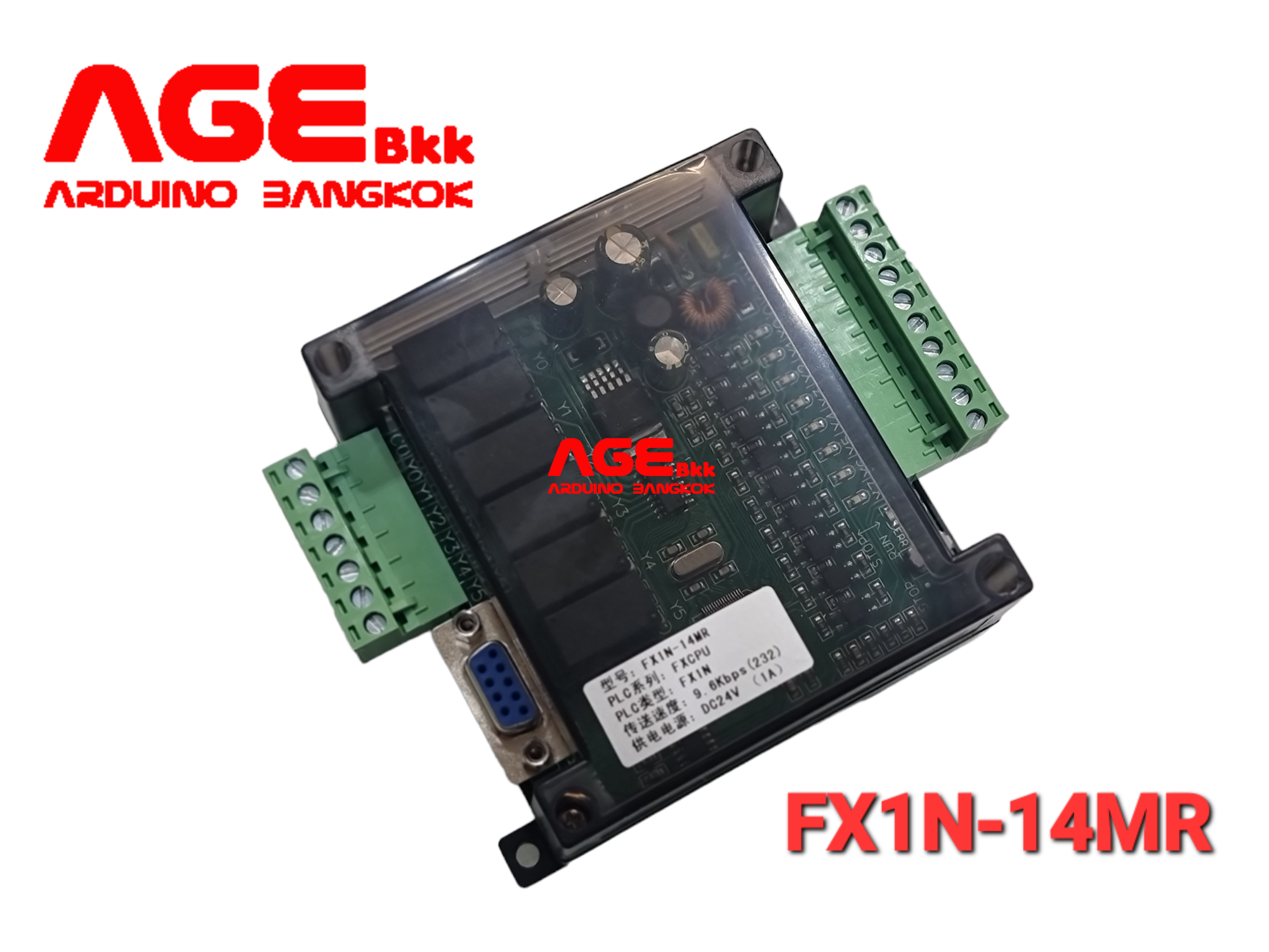 FX1N-14MR PLC Module - AgeBkk จำหน่ายและนำเข้า Arduino Board Sensor Module IoT Node MCU Motor Ic ...