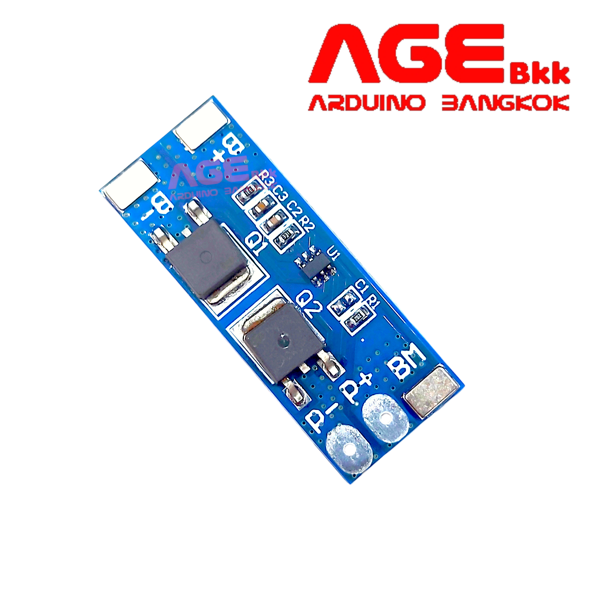 BMS 2S 18650 Lithium Battery Protection Module 7.4V 8A - AgeBkk จำหน่ายและนำเข้า Arduino Board ...