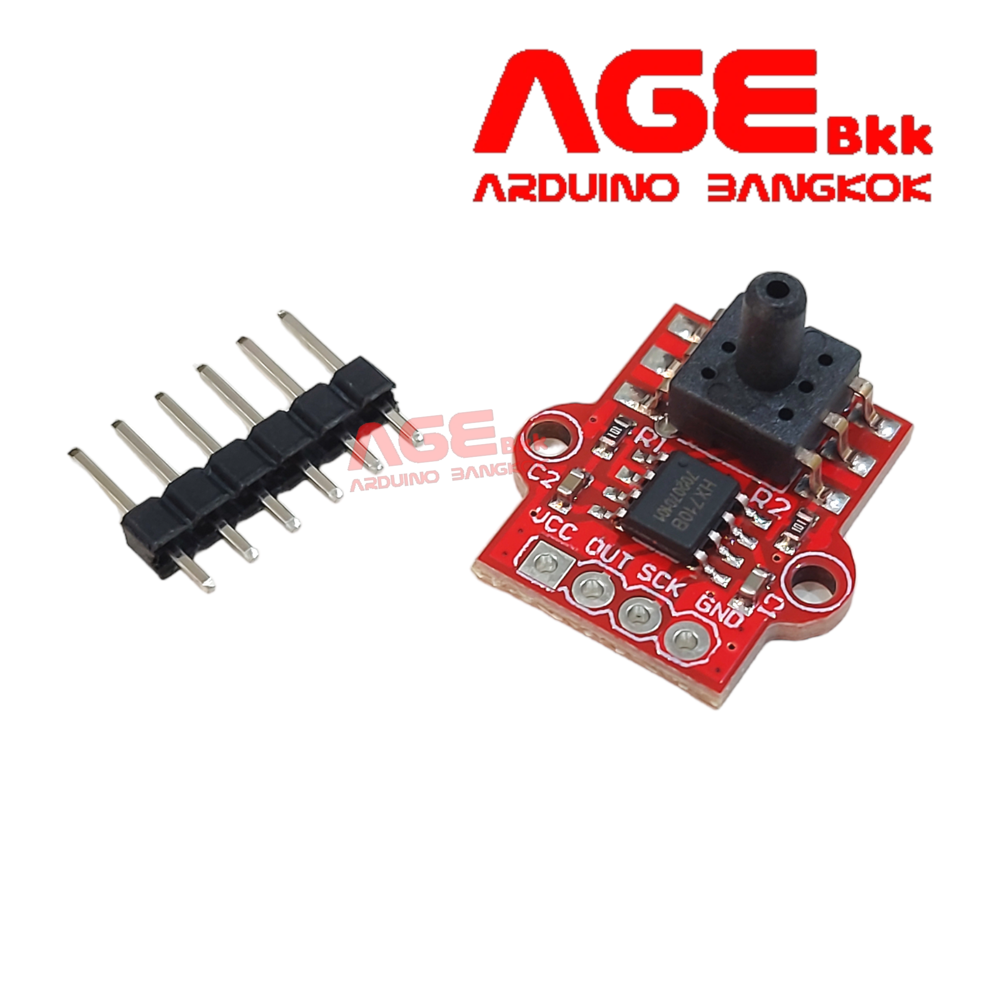 เซนเซอร์วัดแรงดัน 0-40kpa Pressure Air Water sensor module - AgeBkk ...